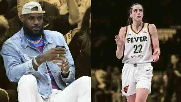 LeBron James praises Caitlin Clark's talent