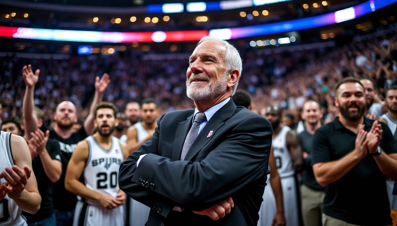 Gregg Popovich bids farewell: a legacy of 29 years in coaching