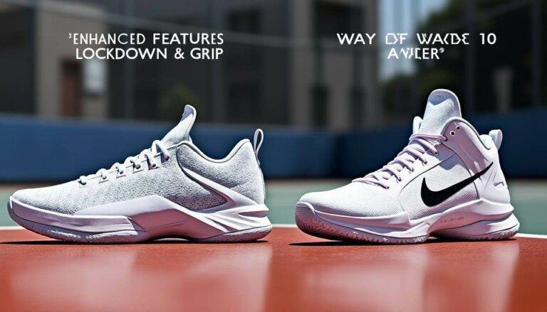 Li-ning way of wade 11 vs 10 for narrow feet: lockdown and bite comparison